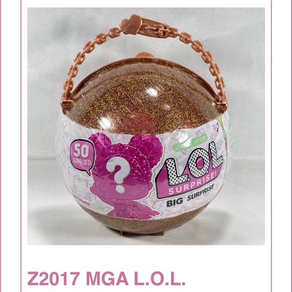 L.O.L. Surprise! | Toys | Lol Big Surprise Ball Gold Glitter Limited ...